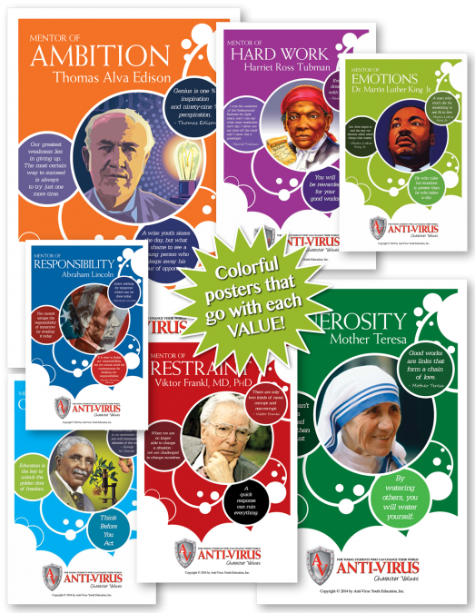 Values Posters - Anti-Virus Youth Education
